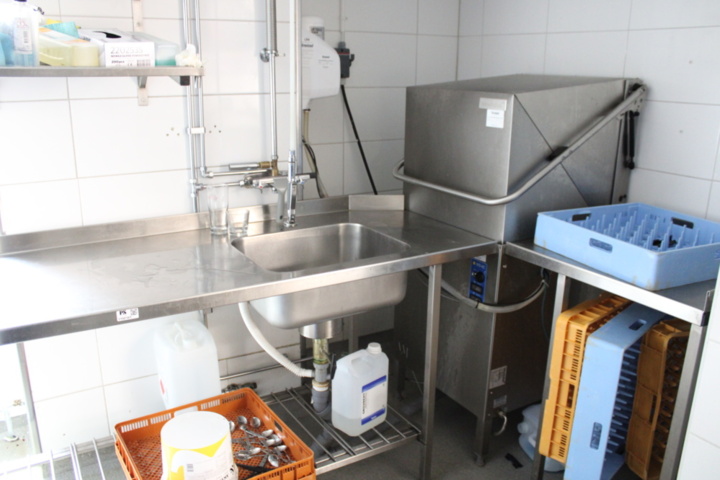 Dish station with input & output bench & more - Wexiödisk WD-6C - PS ...