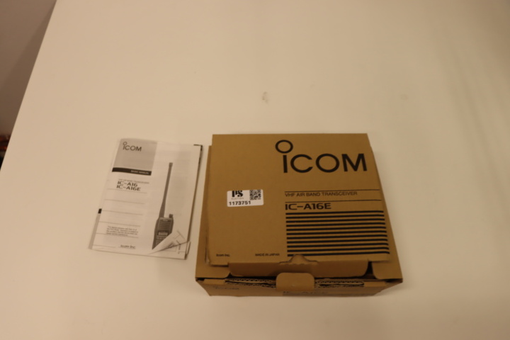 iCom IC-A16 Flight Radio - PS Auction - We value the future - Largest ...