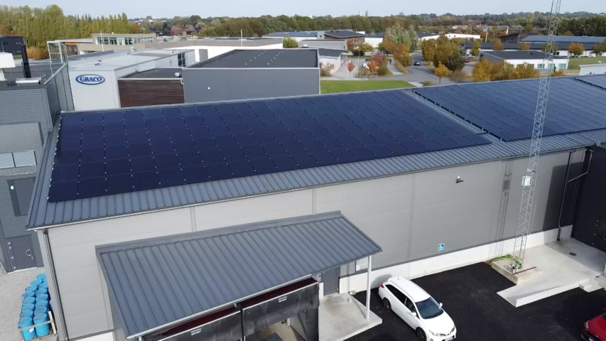 Complete solar cell package Growatt 50 kW 110pcs SUNPRO 500W FULL ...