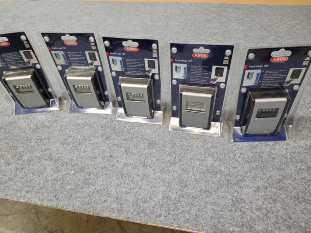 Abus KeyGarage 787 key cabinet with code lock 5 pcs - PS Auction - We ...