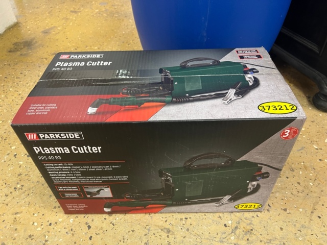 Plasma cutter Parkside New/Unopened - PS Auction - We value the future ...