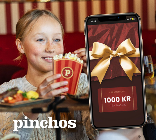 Gift card for Pinchos - value SEK 1000 - PS Auction - We value the ...