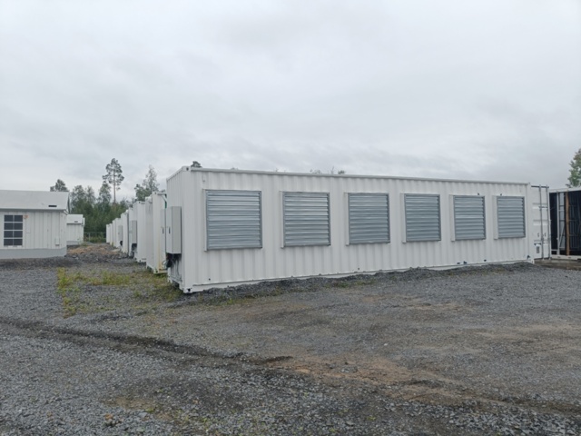 9 40-foot containers with mining rigs installed inside - PS Auction ...