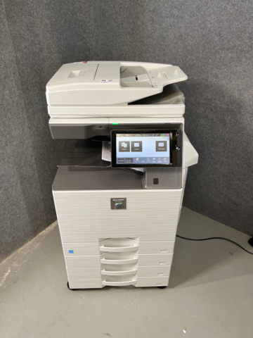 Multifunction printer Sharp MX-4070V with paper box MX-DE27N - PS Auction - We value the future ...