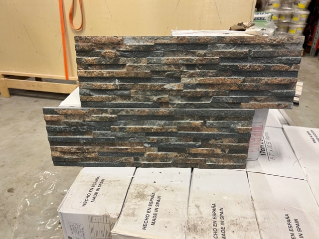 Decorative stone Behobia Magma, 48 sqm, granite ceramic - PS Auction ...