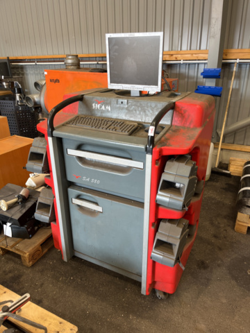 Wheel alignment machine Sicam SA 580 -2007 - PS Auction - We value the ...