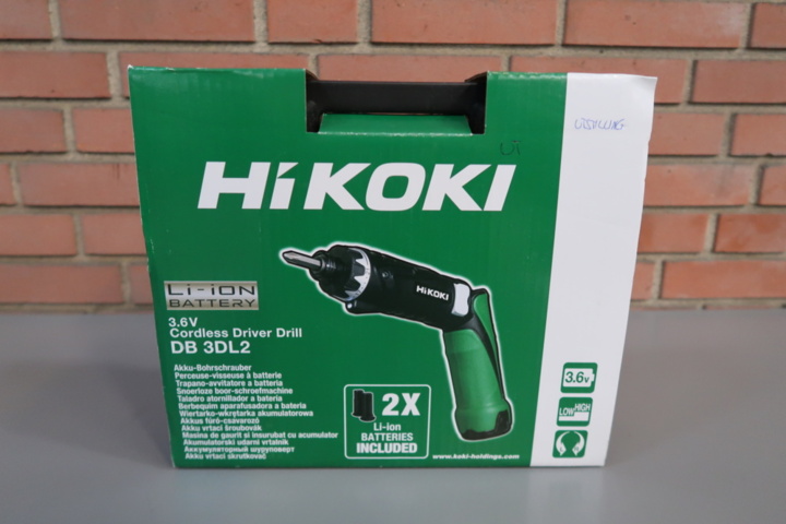 Screwdriver HIKOKI DB3DL2 with battery and charger - PS Auction - We value the future - Largest ...