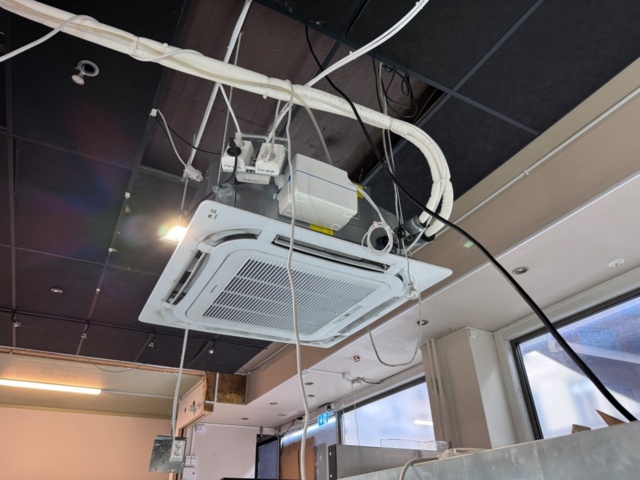 Air conditioning system from Innova (2 units), installed by Bravida ...