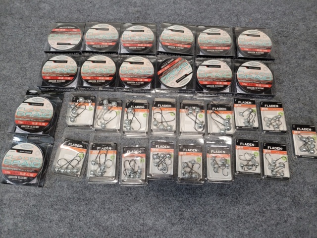 Fladen Braid & Fladen Jigheads - Auktioner online - Nätauktioner ...