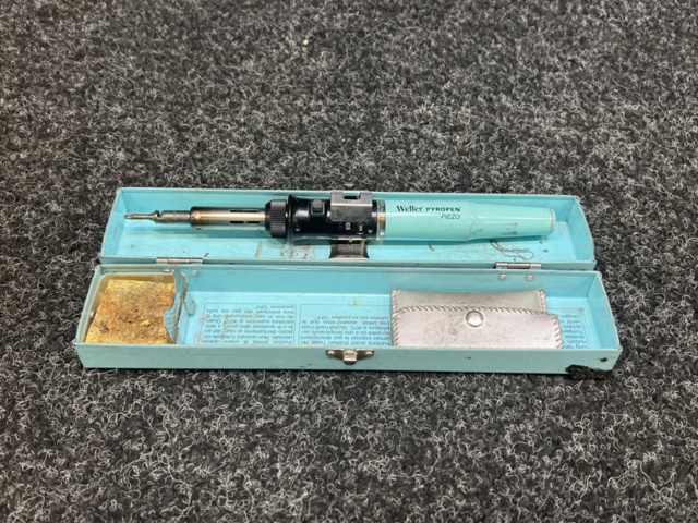 Gas soldering iron Weller Pyropen Piezo - PS Auction - We value the ...
