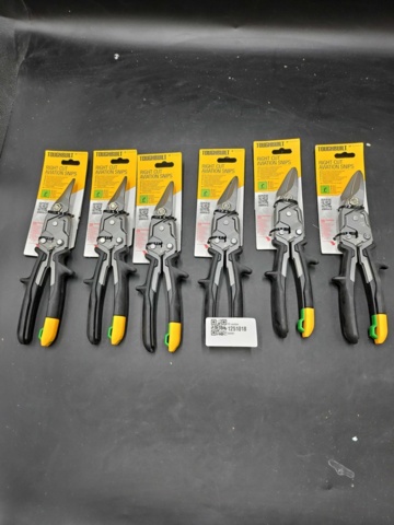 6 pcs Toughbuilt metal scissors - Shipping included - PS Auction - We ...