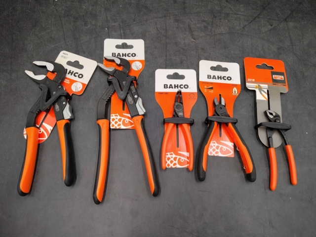 5 Bahco pliers - Shipping included - PS Auction - We value the future ...