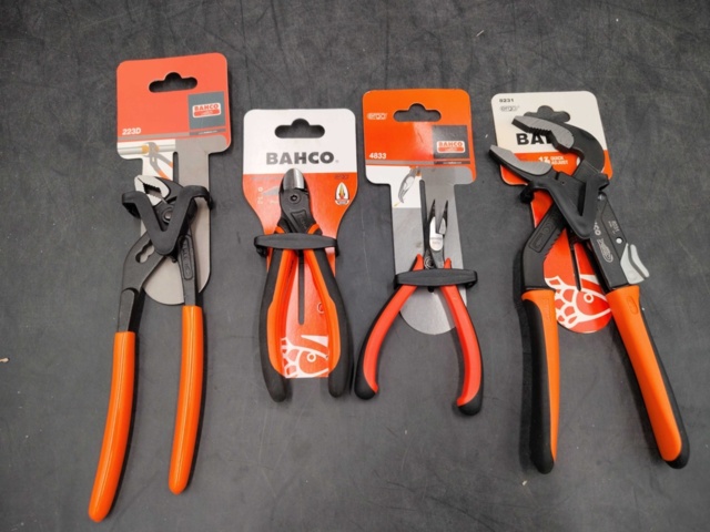 4 Bahco pliers - Shipping included - PS Auction - We value the future ...