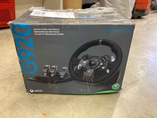 Racing wheel for X-Box/PC with pedals and gear lever Logitech G920 - PS ...