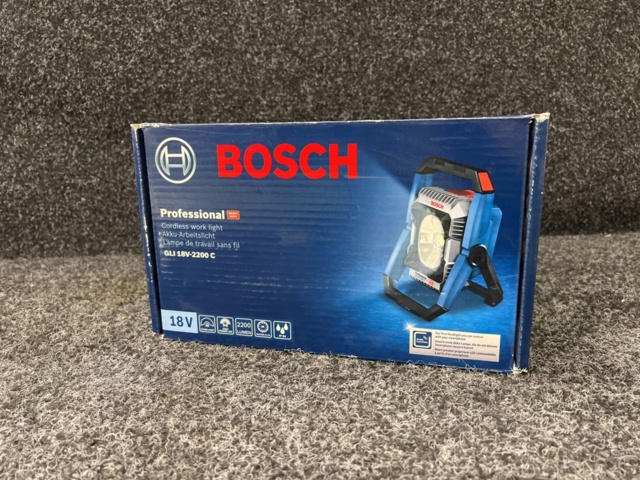 Lamp Bosch GLI 18V-2200 C - PS Auction - We value the future - Largest ...