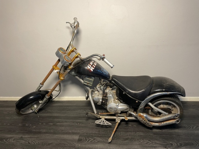 Mini-Chopper (Reparationsobjekt) - Auktioner online - Nätauktioner ...