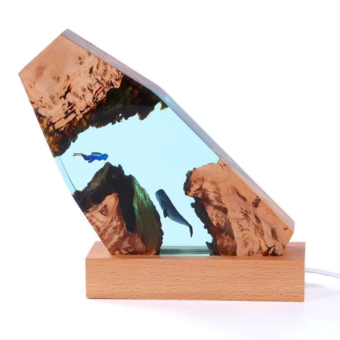 Epoxy LED lamp Diver - Free shipping - PS Auction - We value the future ...