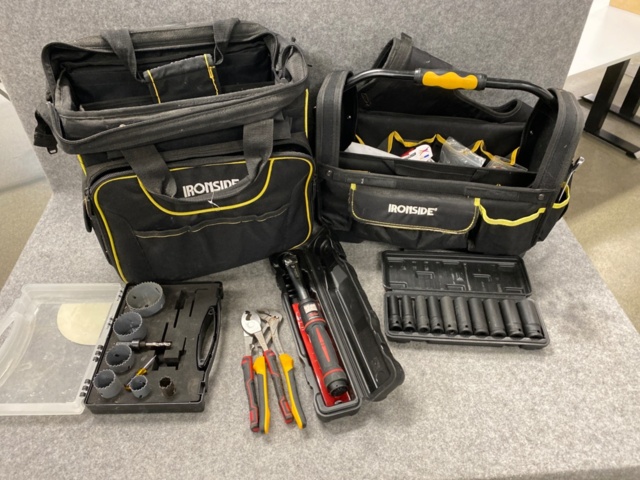 2 tool bags Ironside and various tools - PS Auction - We value the ...