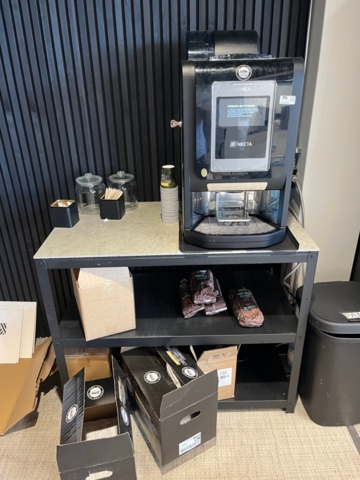 Espresso machine with accessories - Evoca Group Krea Touch Necta -2019 ...