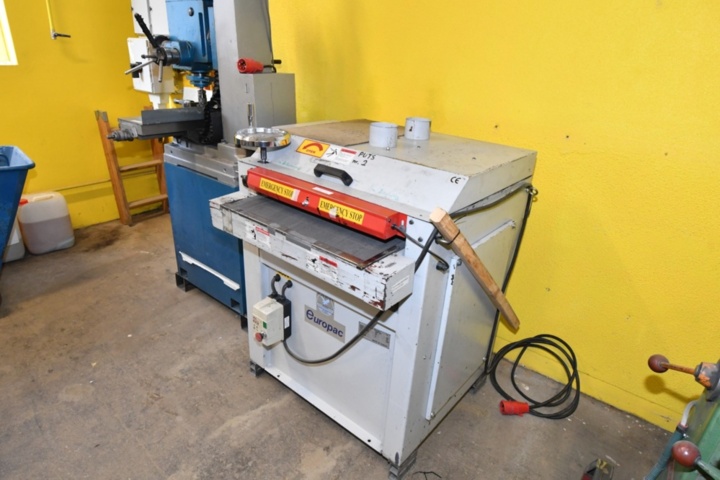 Roller polishing machine EUROPAC #2 - PS Auction - We value the future ...