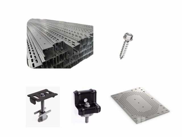 Mounting system - 72 pcs Fixing material for panels - Cardboard ceiling ...