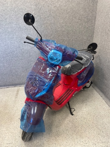 New electric moped (EU Class 1) - VOLTO Vega - 2000W (Strawberry-Red ...