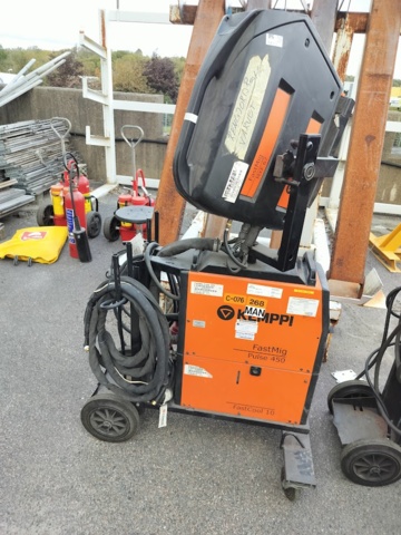 Kemppi fastMig pulse 450 carriage and wiring - PS Auction - We value ...