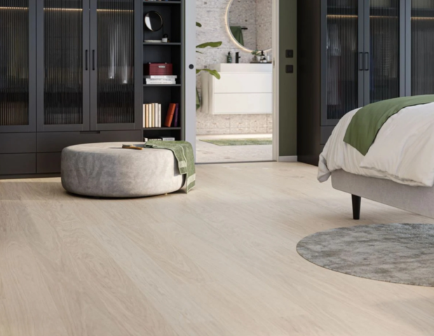 Hardened Oak Powder White Matt lacquer, Select, 50 sqm, click floor 5G ...