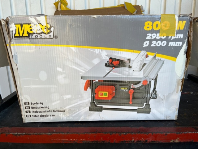 Meec tools table circular saw - PS Auction - We value the future ...