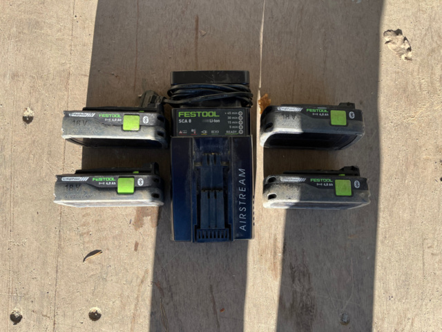 Festool Charging package 18v 4x4.0Ah 1pc SCA 8 - PS Auction - We value ...
