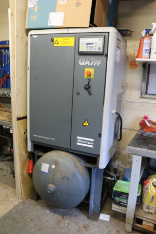 Compressor Atlas Copco GA7 FF - PS Auction - We value the future ...