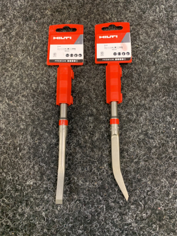 2 joint chisels Hilti TE-C JO 18/0.8 - PS Auction - We value the future ...