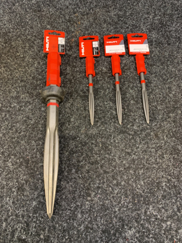 4 point chisels Hilti - PS Auction - We value the future - Largest in ...