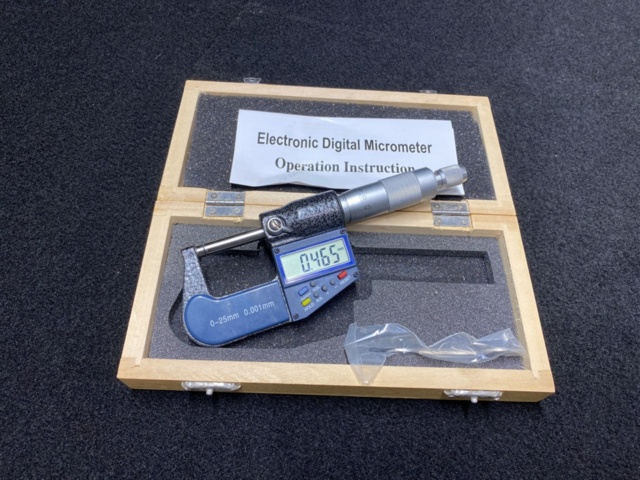 Digital micrometer 0-25mm - PS Auction - We value the future - Largest ...