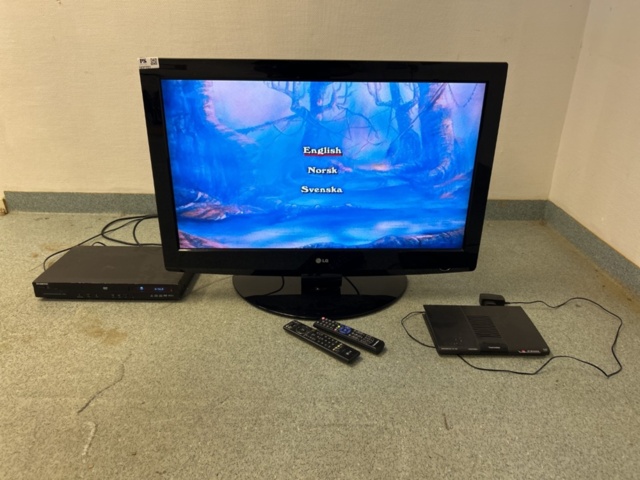 TV LG 42”, DVD player, Boxer unit - PS Auction - We value the future ...