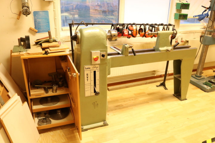 Wood lathe Luna Solberga SVT - PS Auction - We value the future ...