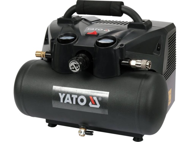 Air compressor 6L 36V (18V*2) with batteries and charger, Yato - PS ...
