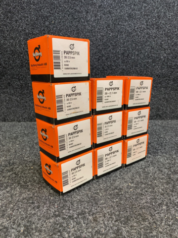 10 packs of cardboard spikes, Skyllberg - PS Auction - We value the ...