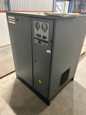 Compressor Atlas Copco GA18 - PS Auction - We value the future ...