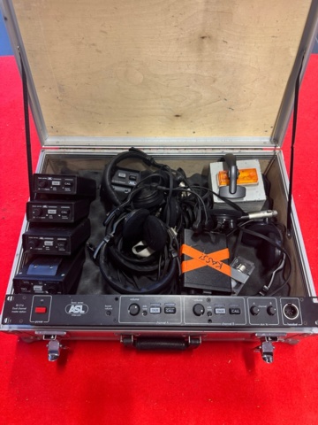 Intercom system 4-beltpack and base station - ASL - PS Auction - We ...