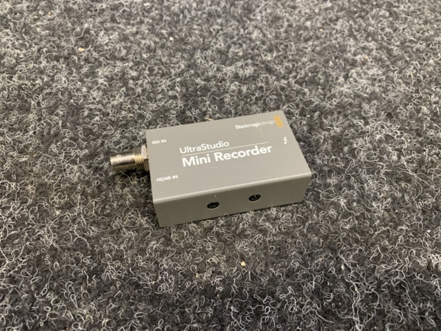 Ultra studio mini recorder - Black magic design - PS Auction - We value ...