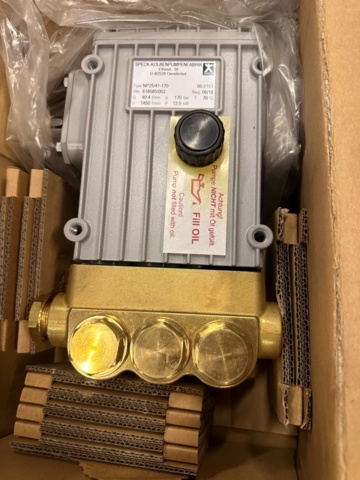 High pressure pump Speck NP25/41-170RE High Pressure Triplex Plunger ...