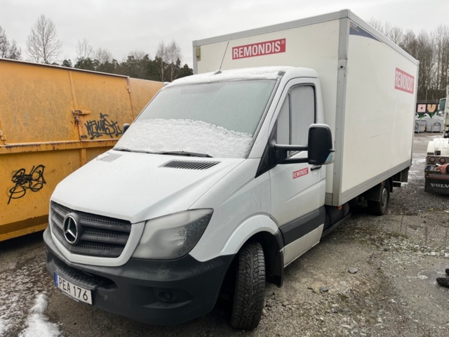 Mercedes-Benz Sprinter 316 NGT Chassis Cab Automatic, 156hp, 2017 - PS Auction - We value the ...