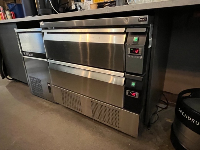 Freezer bench, Tefcold UD2-2-P - PS Auction - We value the future ...