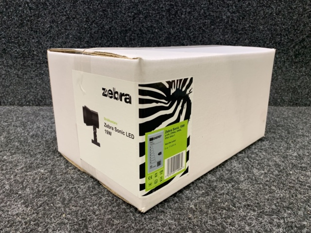 2 pcs Spotlight Zebra Sonic LED 19W 3000K Graphite - PS Auction - We ...