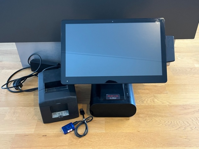 POS system with receipt printer and control unit, Triton POS 4+ - PS ...