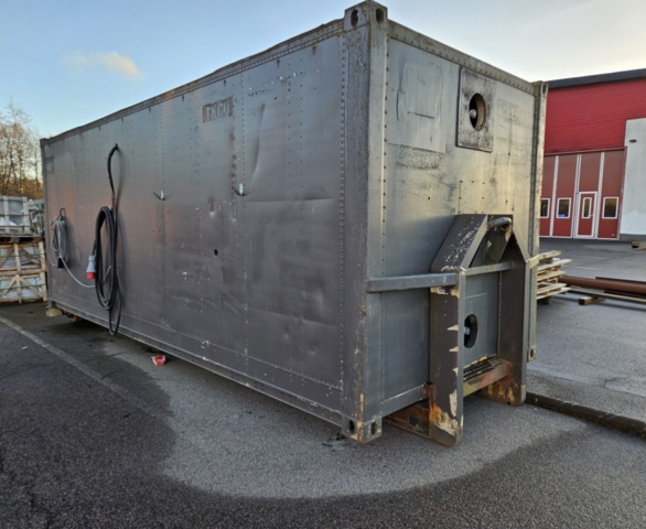 Container with compressor & tank Atlas Copco GA 308 - PS Auction - We ...