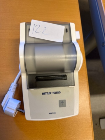 Mettler Toledo P25 Printer (122) - PS Auction - We value the future ...