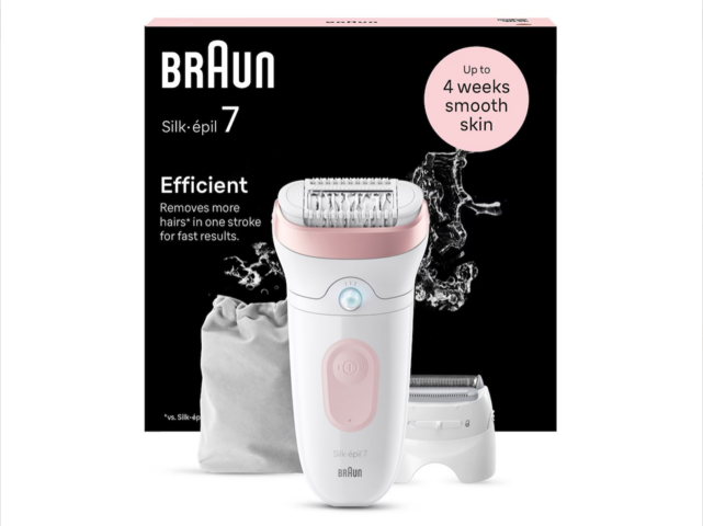 Epilator Braun Silk-épil 7 SE7-030 (white/flamingo) - PS Auction - We ...
