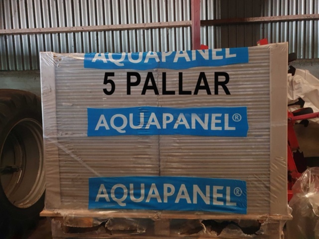 5 pall Aqua panel golvgips - Auktioner online - Nätauktioner ...